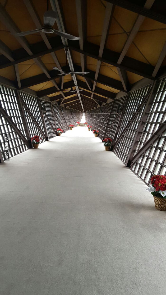 The infinity room at the House on the Rock in Wisconsin. It's literally ...