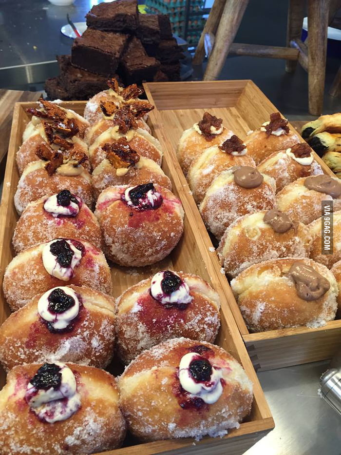 Oozing Donuts - 9GAG