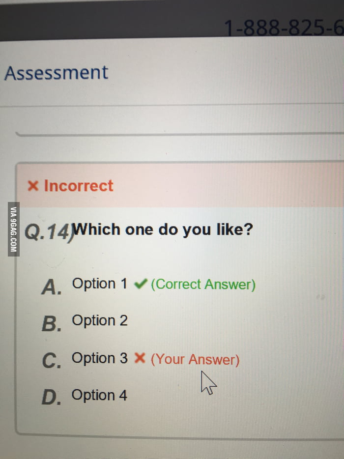 What? Please explain the logic behind this - 9GAG