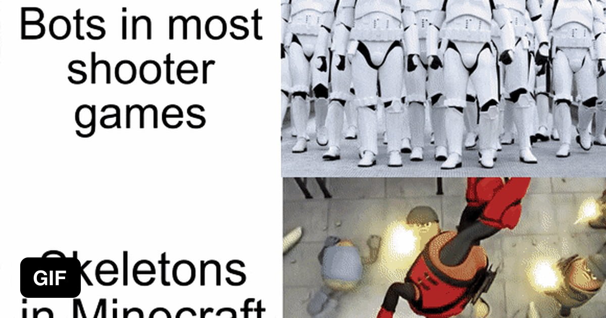 Skeleton aimbot - 9GAG