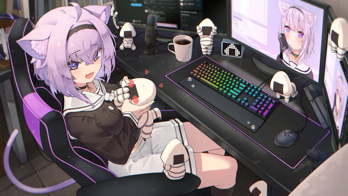 Nekomata Okayu - 9GAG