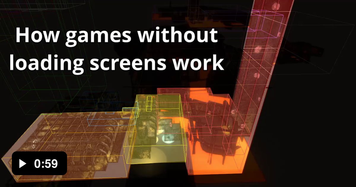 How games without loading screens work - 9GAG