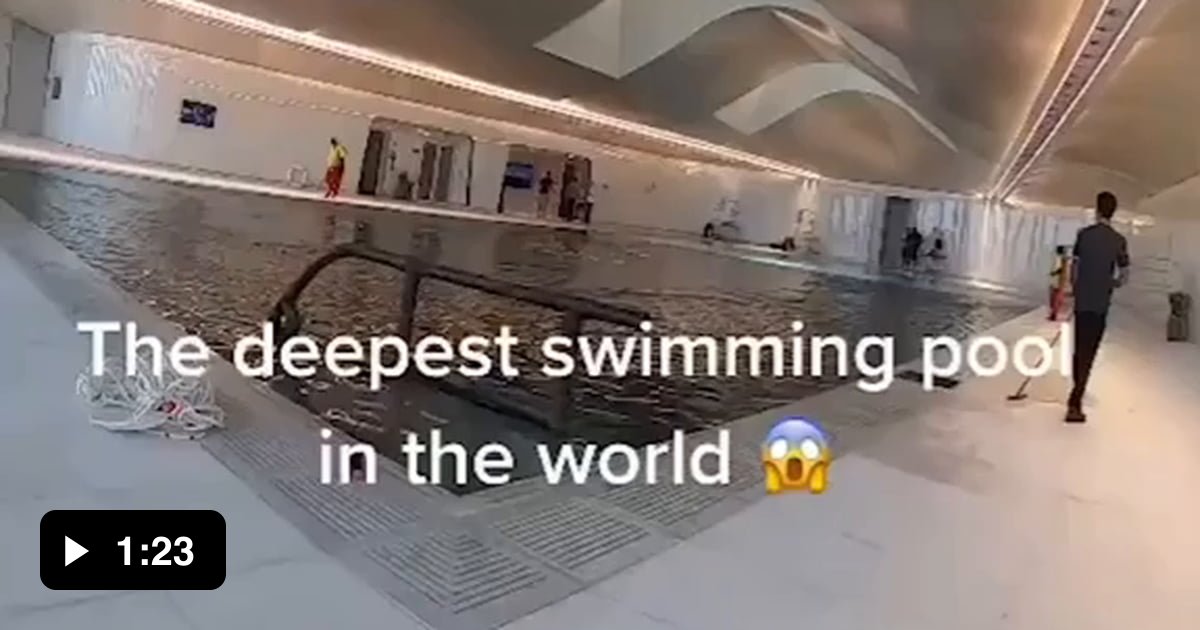 Deep Dive Dubai - is now verified by the Guinness World Record as the ...