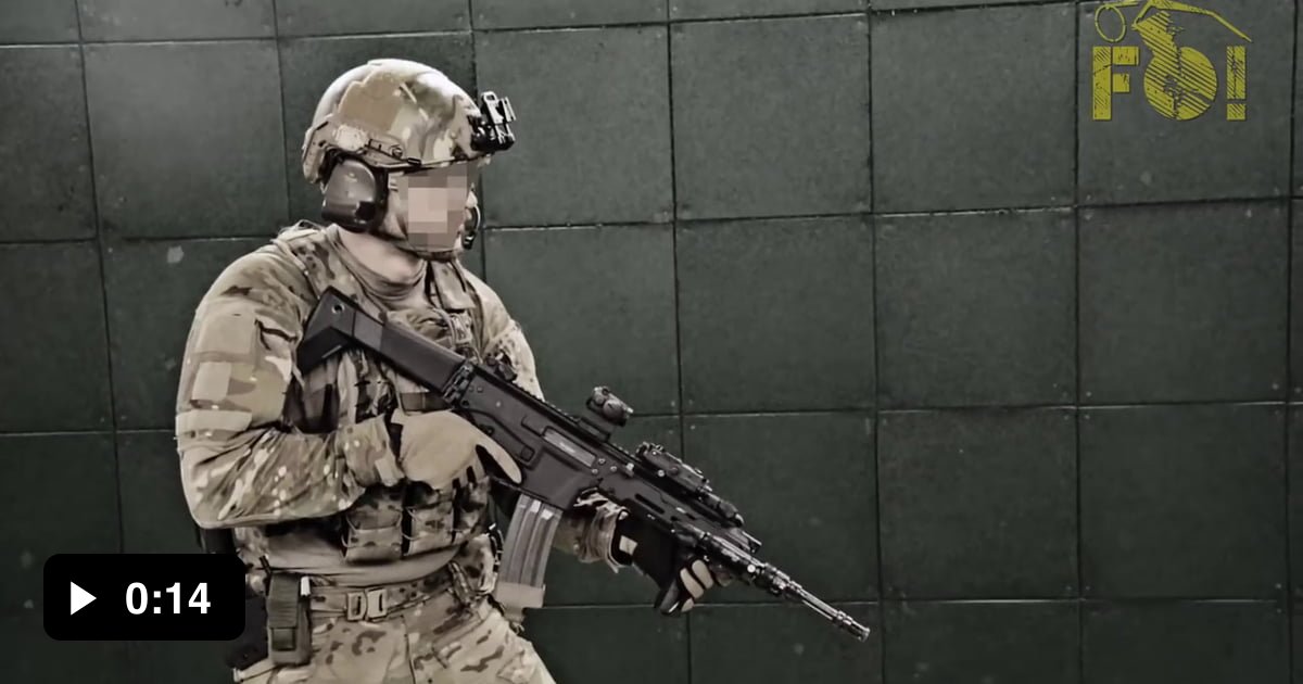 MSBS 5,56 Polish rifle - Full auto 60 round mag - 9GAG