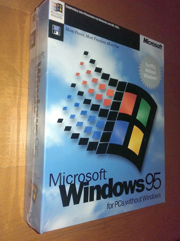 I still have an unopened copy of Windows 95. Not sure what to do with ...