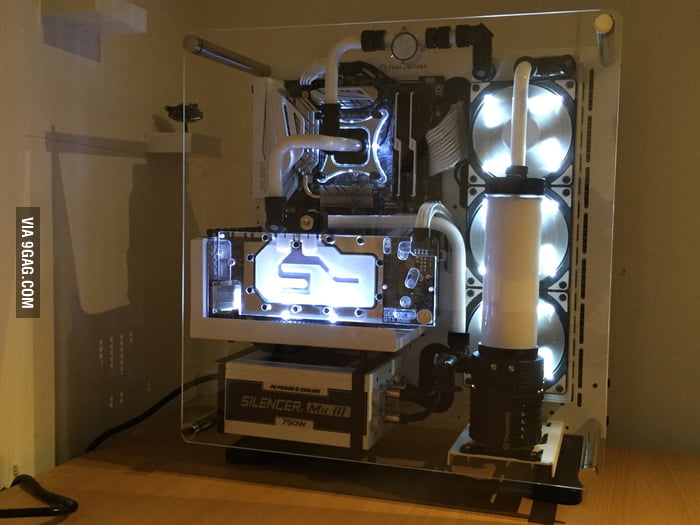 My very first custom PC build, spent months on research and tutorials ...