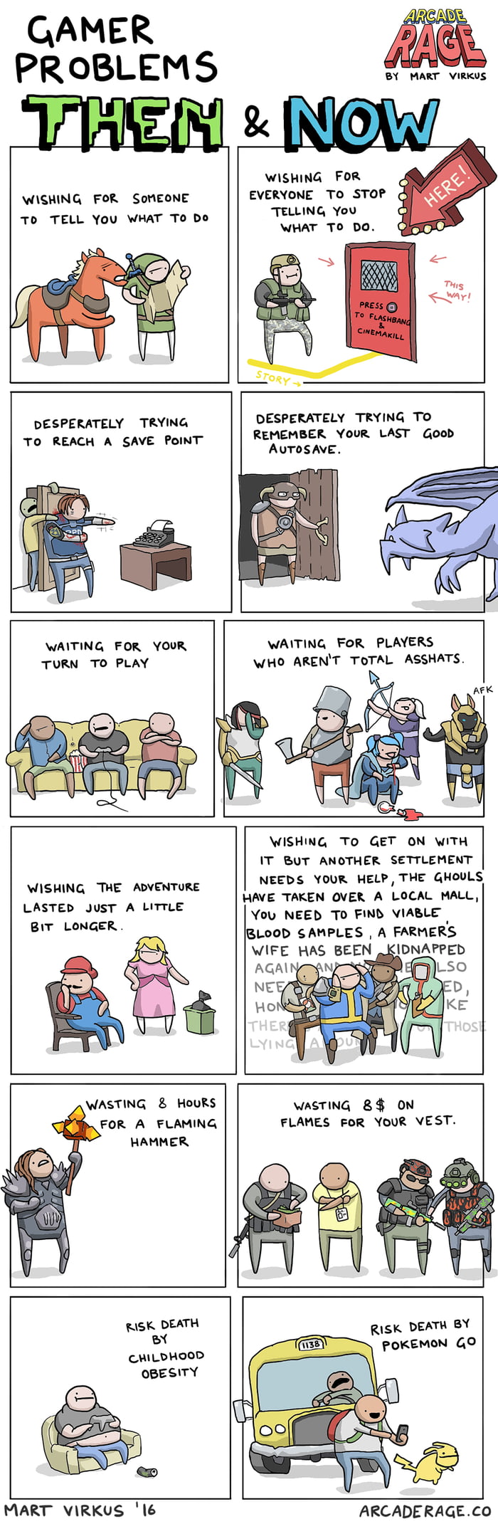Gamer Problems Then & Now - 9GAG
