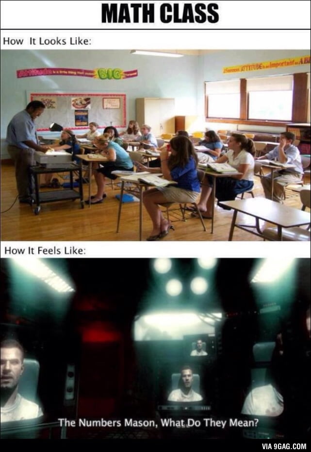 Math class - 9GAG
