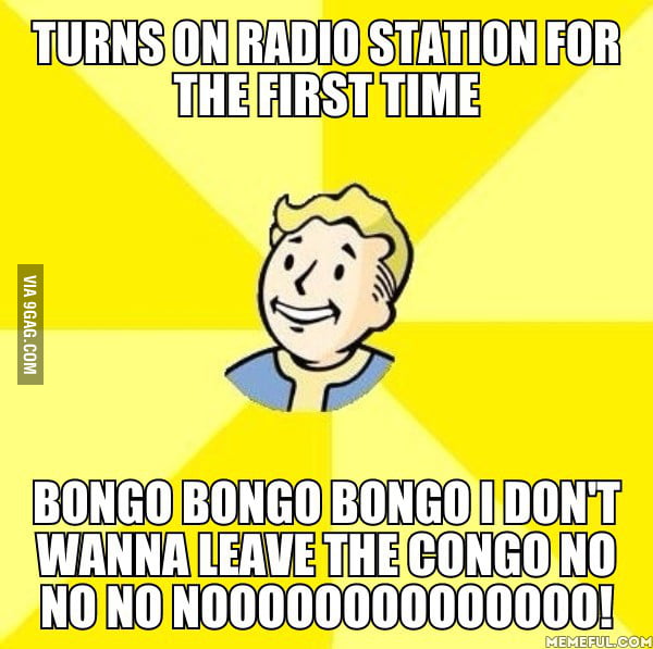 Was really excited to hear some of the new music in Fallout 4... - 9GAG