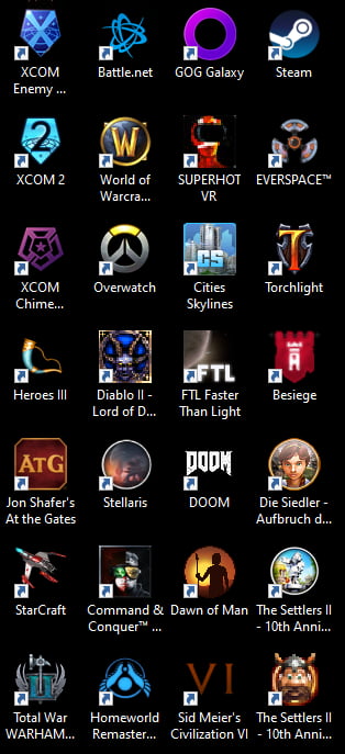 Freshly installed Windows. This time, I'm gonna install games one at a ...