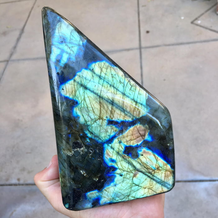 Labradorite. a stone first discovered in Labrador, Canada, for which it ...