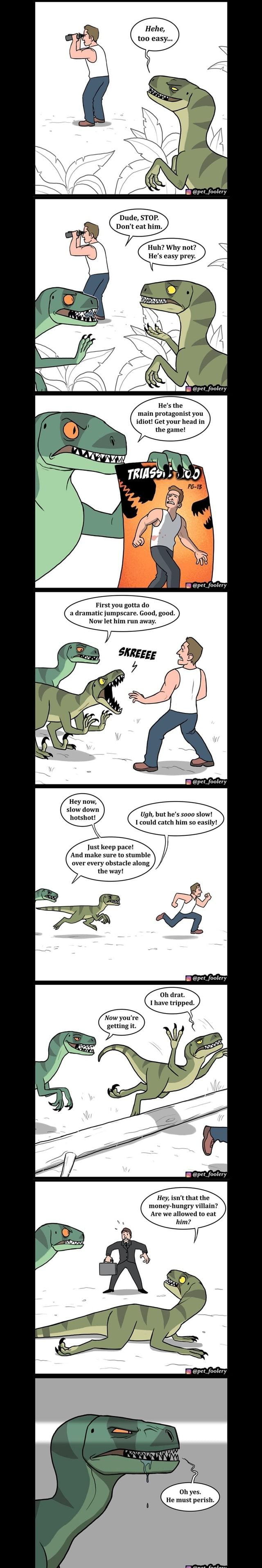 Looks like meat's back on the menu boys - 9GAG