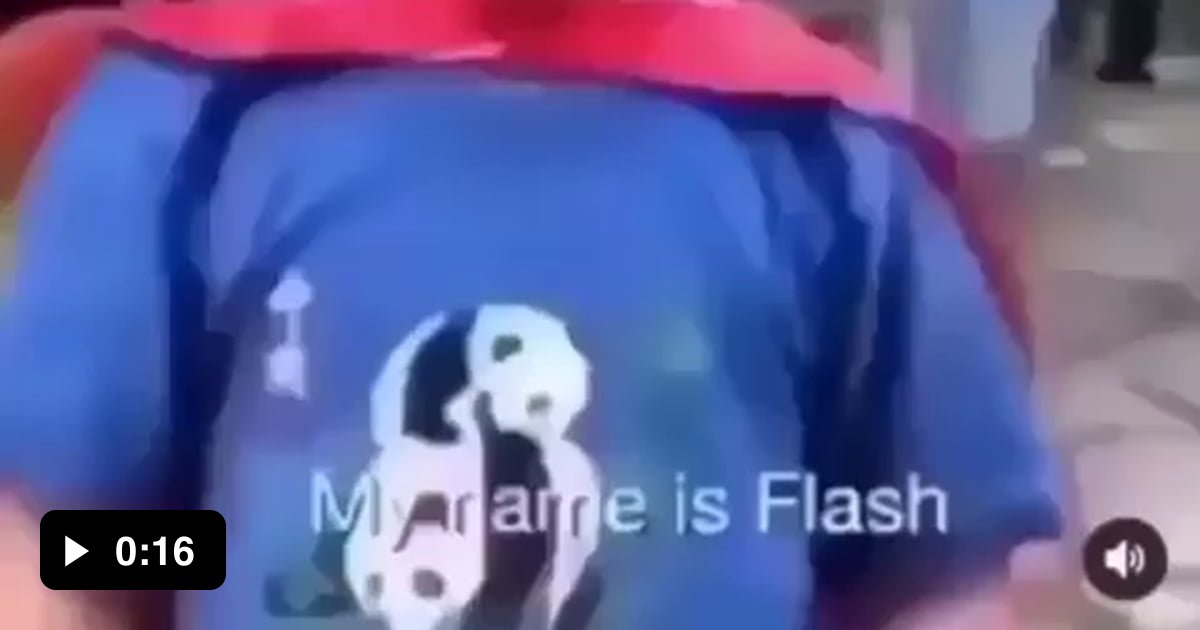 He’s the flash - 9GAG