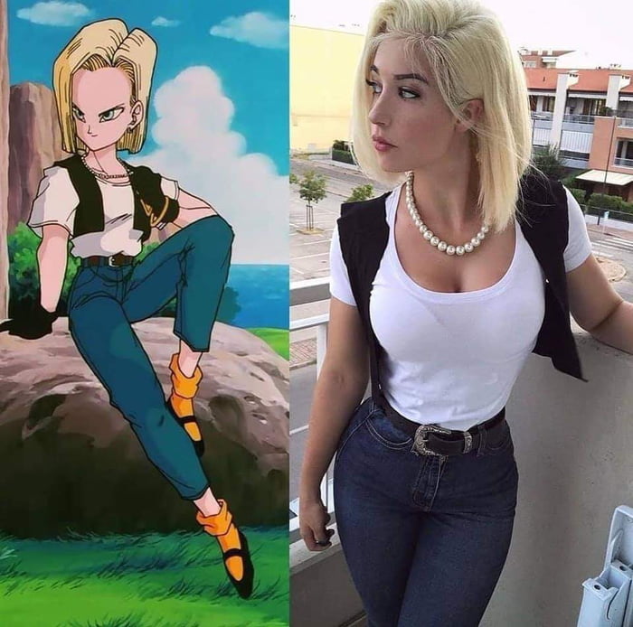 Android 18 cosplay by Giulia Valeriani - 9GAG