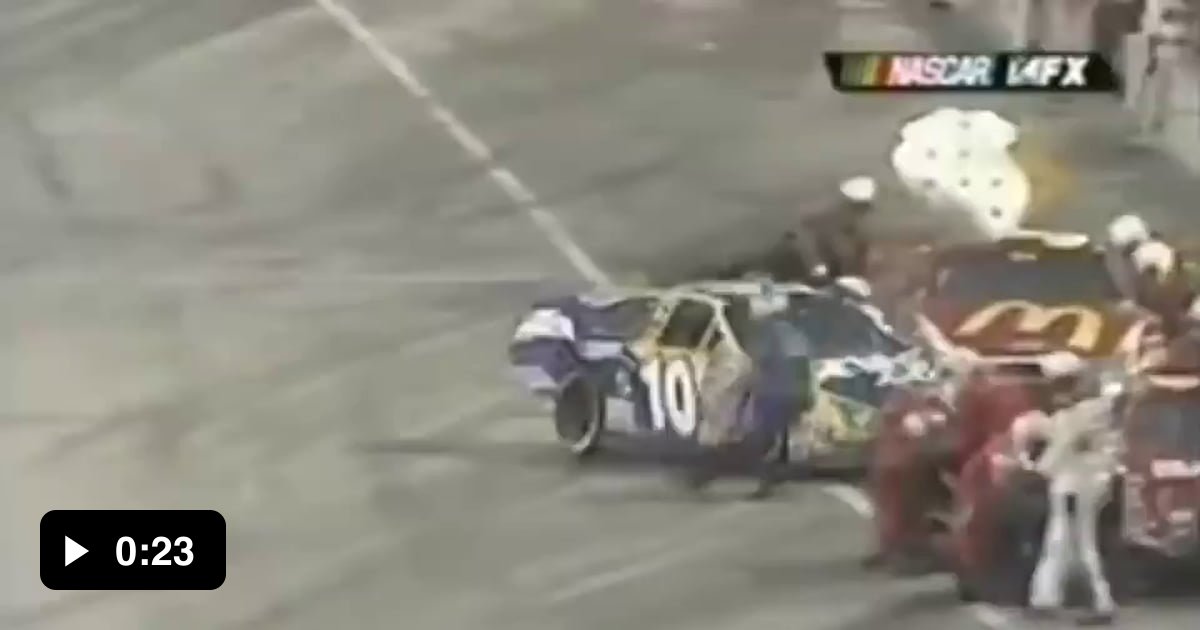 F1: My wing's got a scratch, it's undrivable. NASCAR: Hold my fuel ...