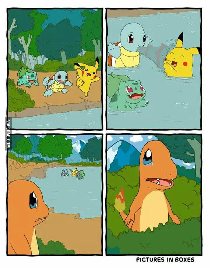 Sad charmander - 9GAG