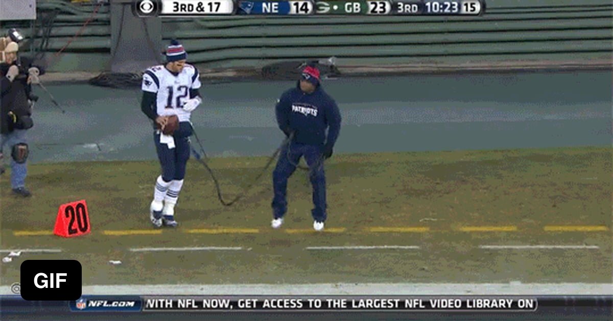 Tom Brady out for a walk - 9GAG