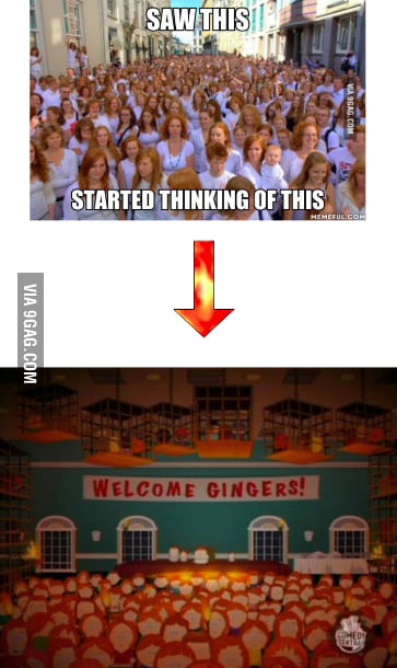 The ginger separatist movement is real!!! - 9GAG