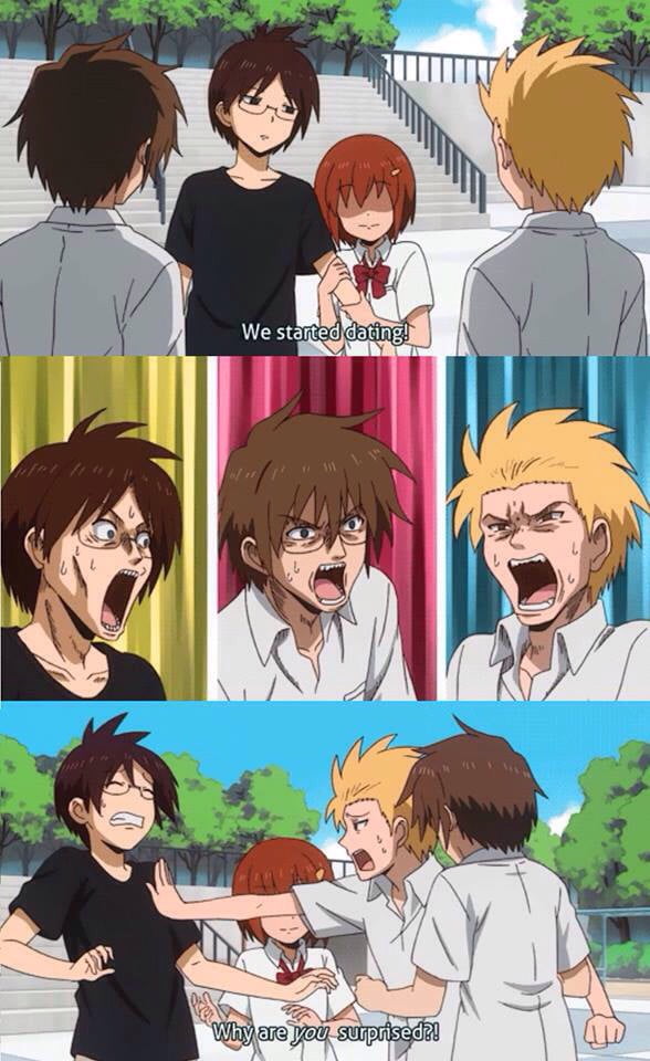 When a fellow weeb gets a gf - 9GAG