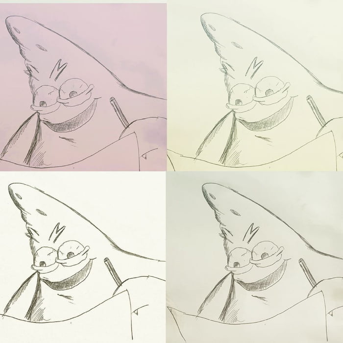 Evil patrick is art - 9GAG