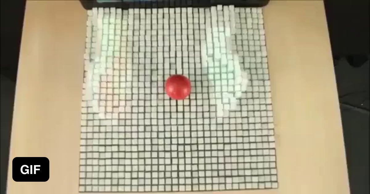 Amazing technology developed by MIT Media Lab- Tangible media - 9GAG