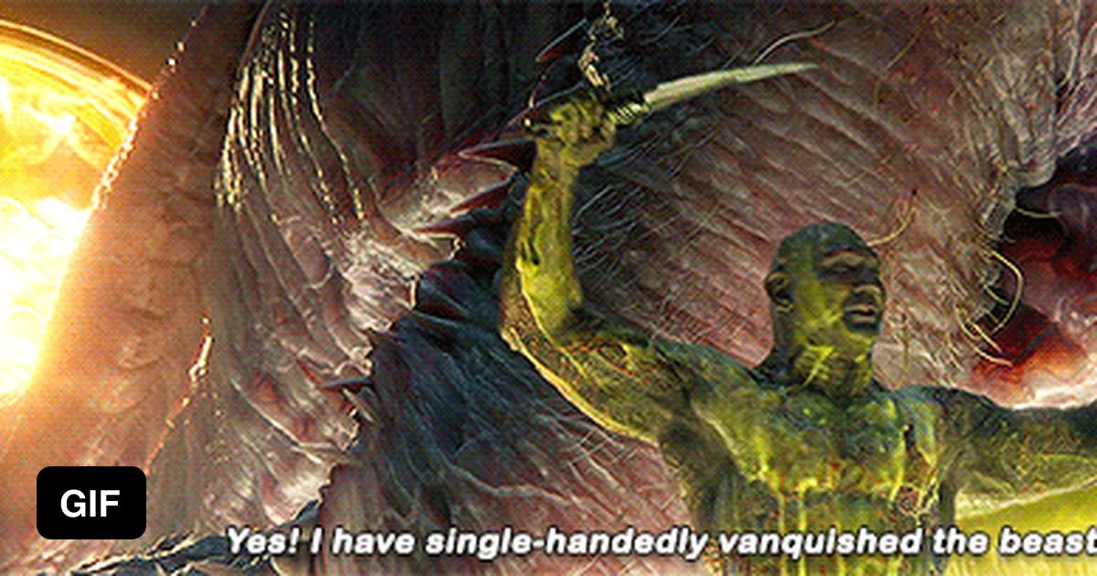 If Drax only takes everything literally, how did he say this? - 9GAG