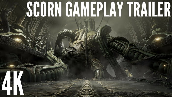 Scorn Gameplay Trailer. - 9GAG