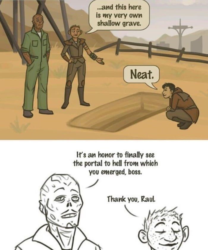 Raul, most underrated fallout companion - 9GAG