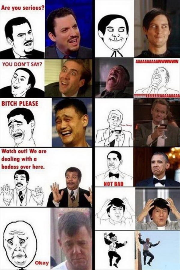 Origin of some memes - 9GAG