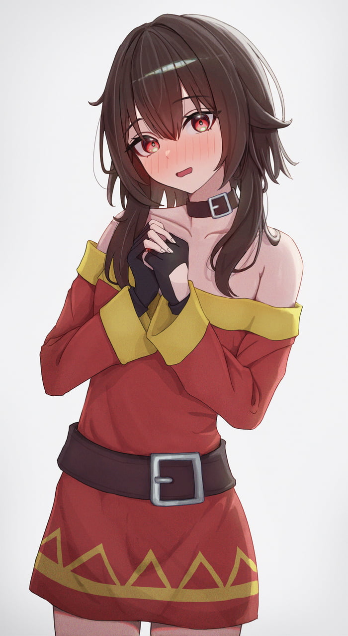 Blushing Megumin - 9GAG