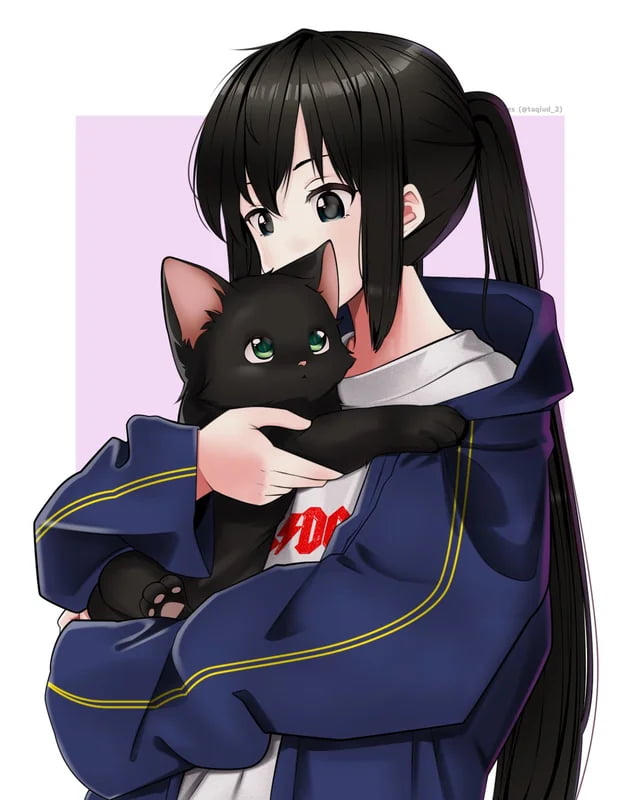Daily HTT-Time! #224 Azunyan and her cat - 9GAG