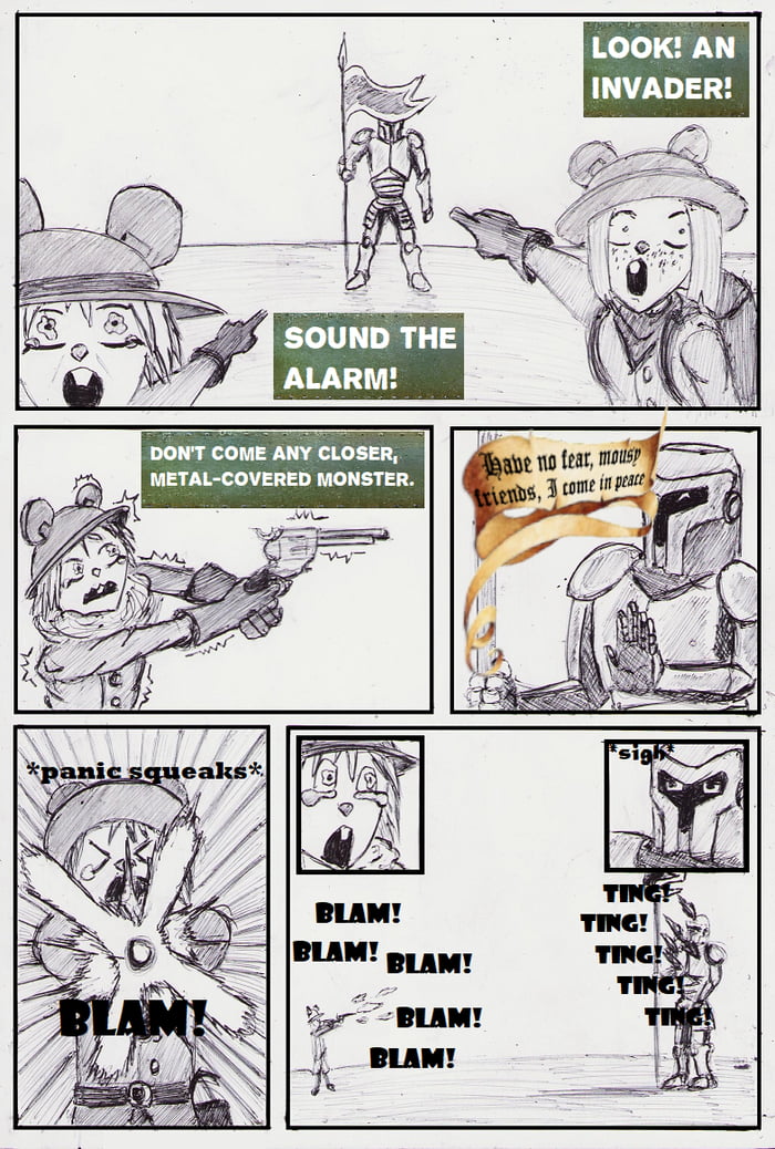 First contact, two worlds collide. - 9GAG