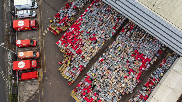 The state of Royal Mail in the UK right now. Parcels lost, left outside ...