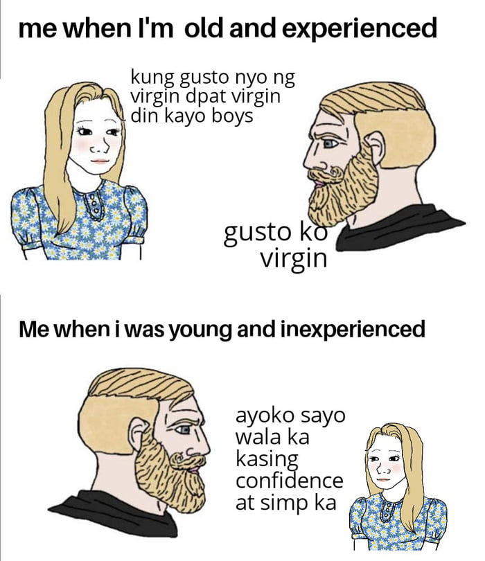 Bawal nga daw kasi tayong mga lalaki magkaruon ng preference. Edi wow. - 9GAG