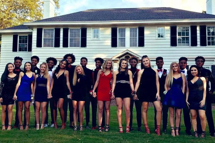 BBC in the town after prom - 9GAG