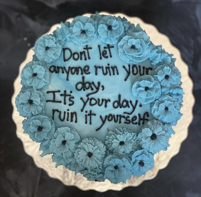 Self empowerment cake - 9GAG