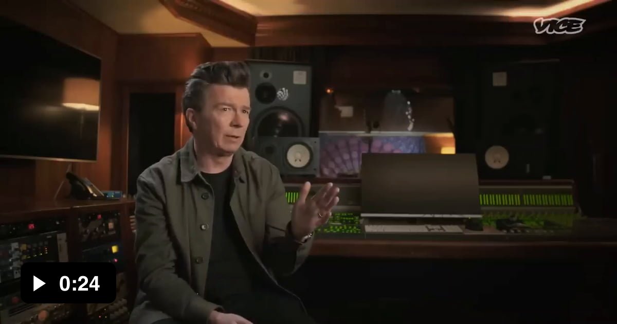 Ricky Astley explains how he create the dance moves. - 9GAG