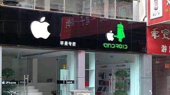Apple Vs Android... - 9GAG