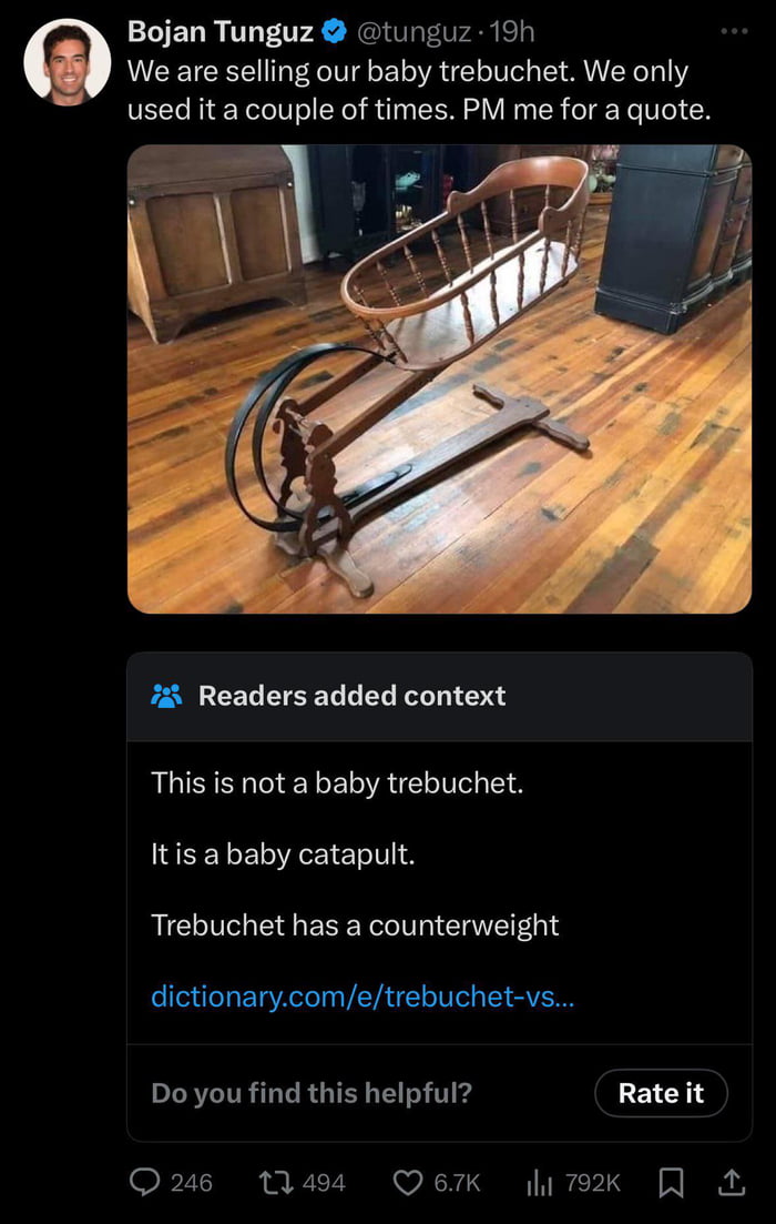 Baby Trebuchet - 9GAG