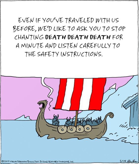 Safety first, pillaging second - 9GAG