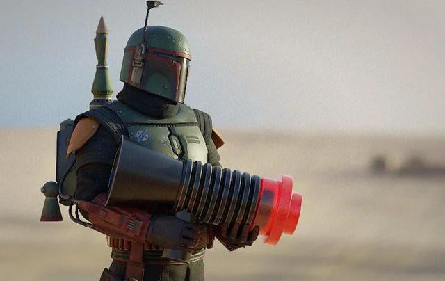 Boba upgraded with real firepower - 9GAG
