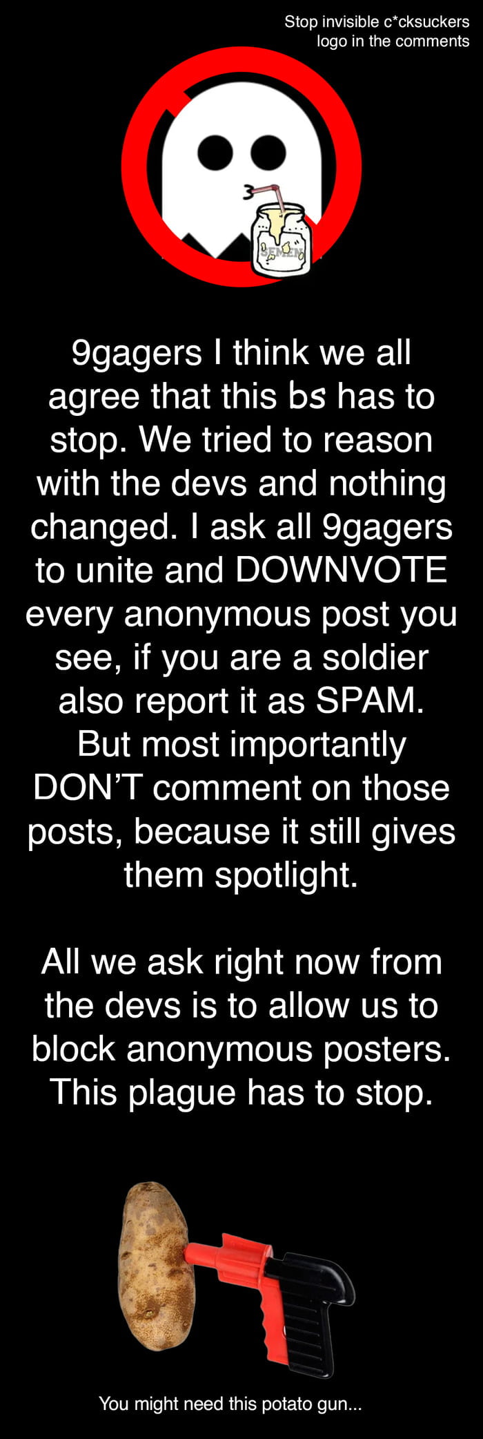 We need to unite together and stop this madness - 9GAG