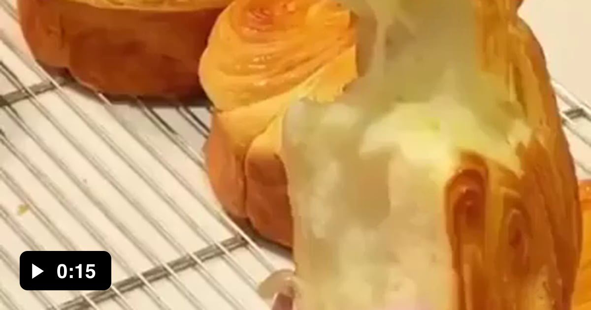 Tearing through this fresh bread - 9GAG