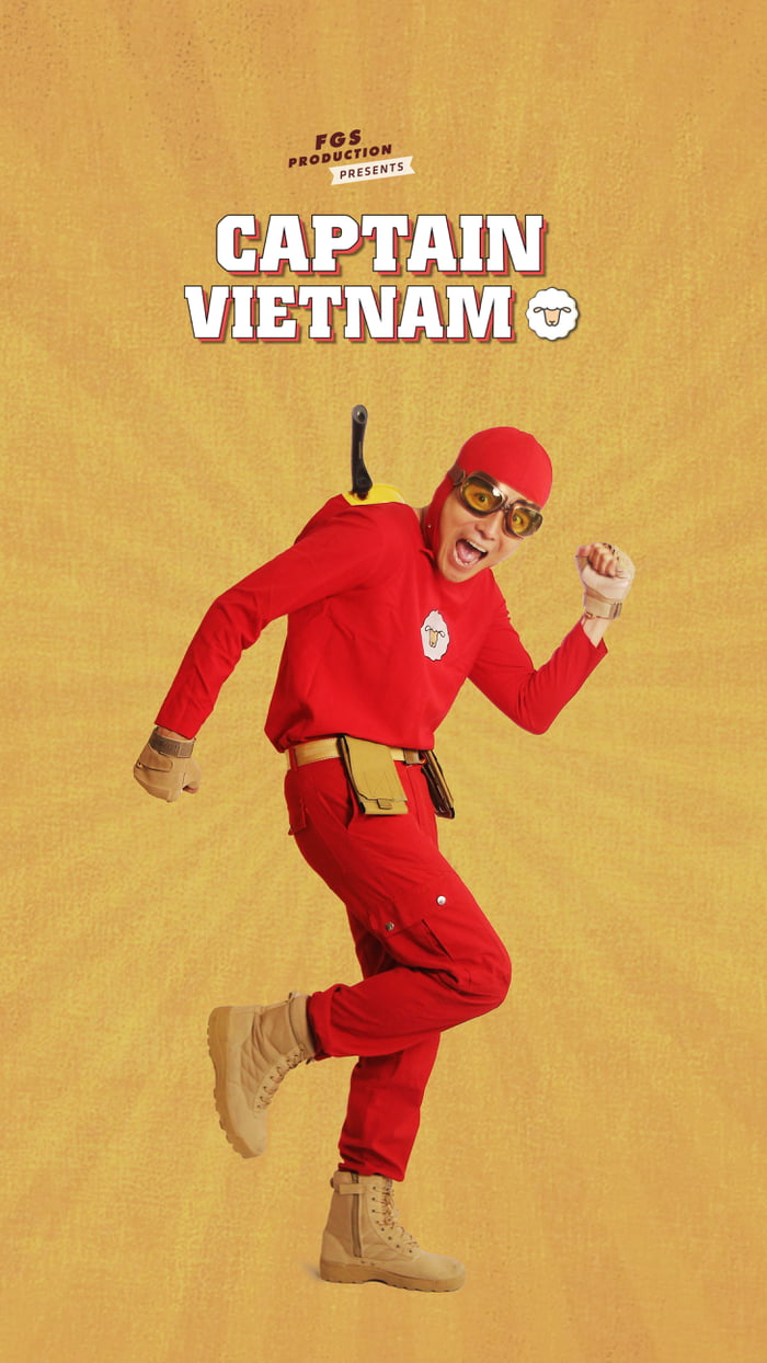 Captain Vietnam - Vietnamese 1st superhero - 9GAG