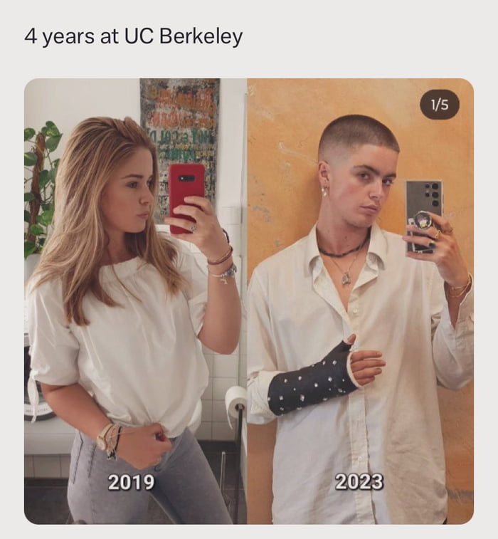 Before shittok vs after shittok. - 9GAG