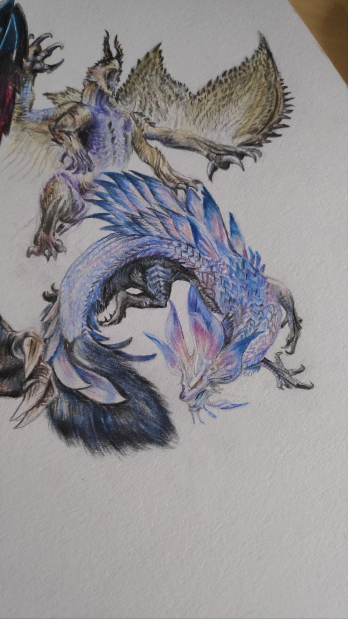 Violet Mizutsune from monster hunter sunbreak. Monster 8 out of 24 from ...