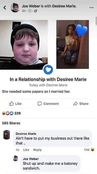 Joe being savage - 9GAG