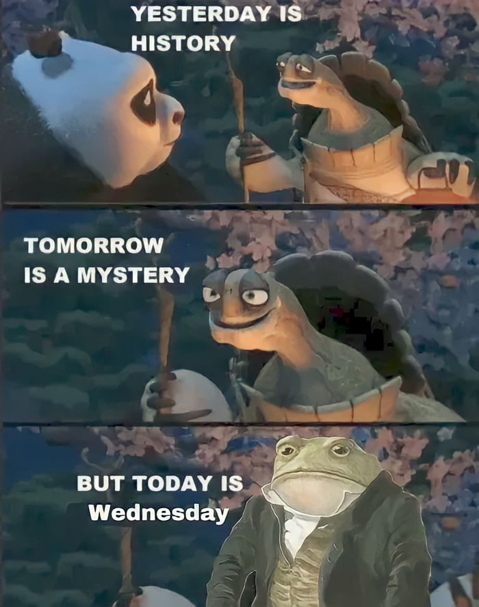 It's still Wednesday doods. - 9GAG