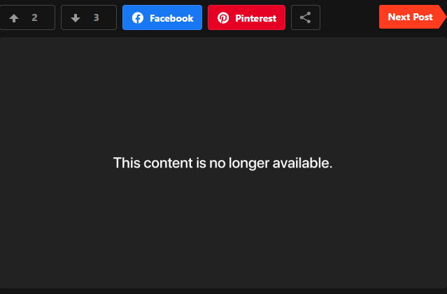 My Last Post Was Reported And Deleted Within 20 Minutes Let S See How