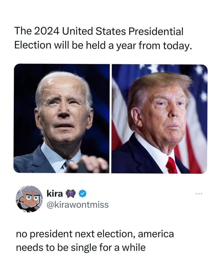 Who are ya'll voting for? - 9GAG